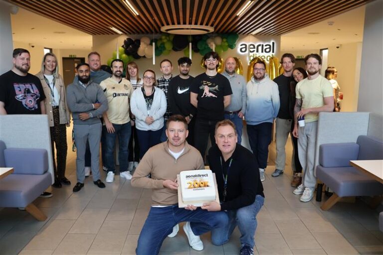 Aerial Direct Hits 200,000 Connections - Aerial Direct